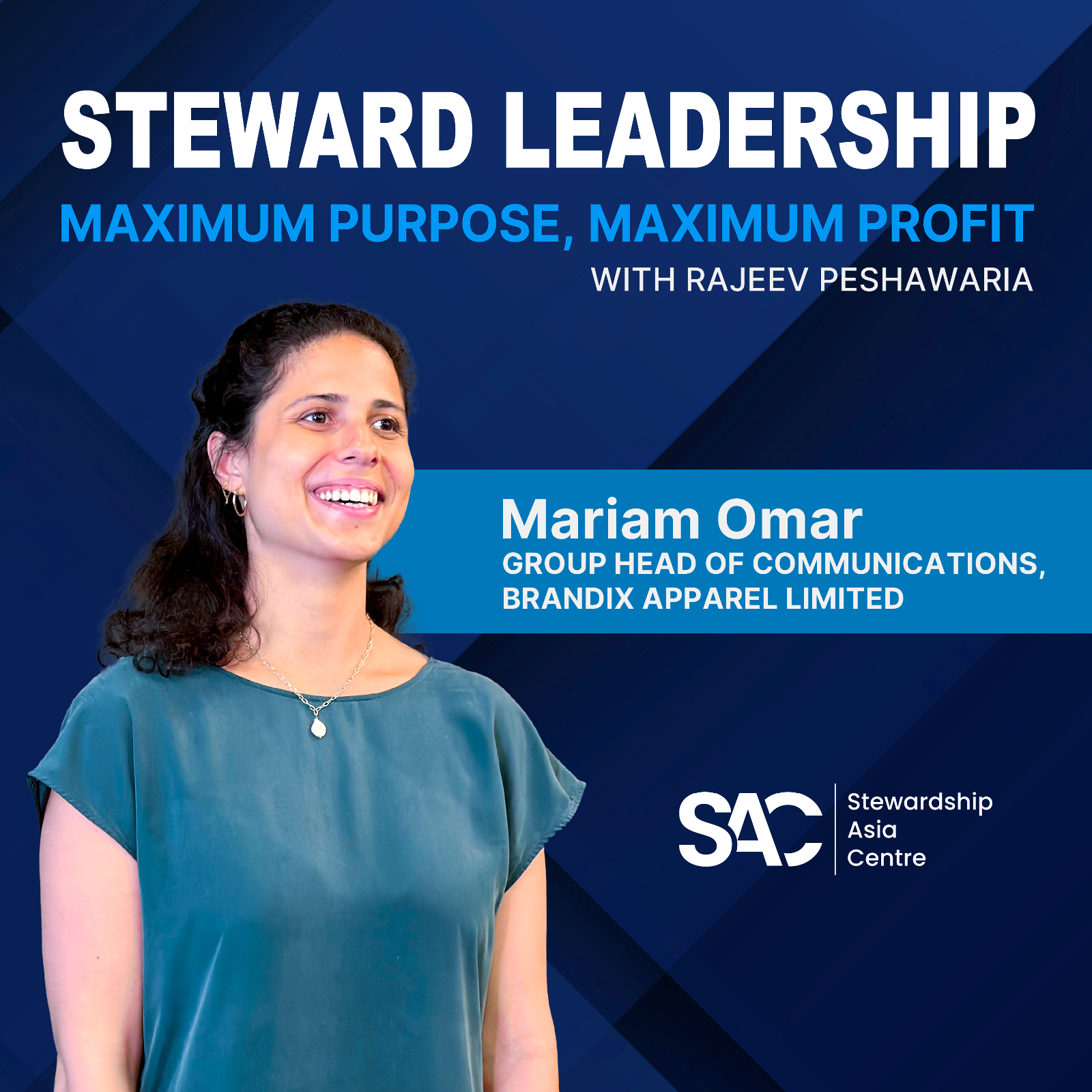 Mariam Omar on stitching a sustainable future